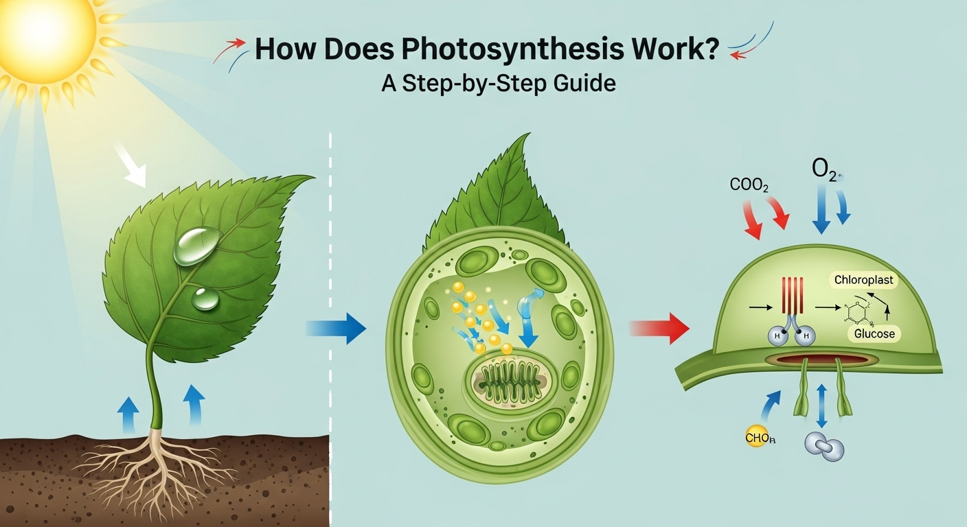 How Does Photosynthesis Work? A Step-by-Step Guide - Eco Warrior Nation